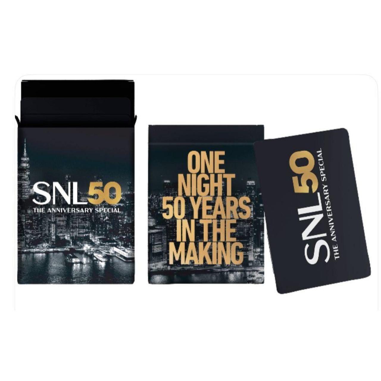SNL 50th Anniversary Special Playing Cards Sealed... | Depop