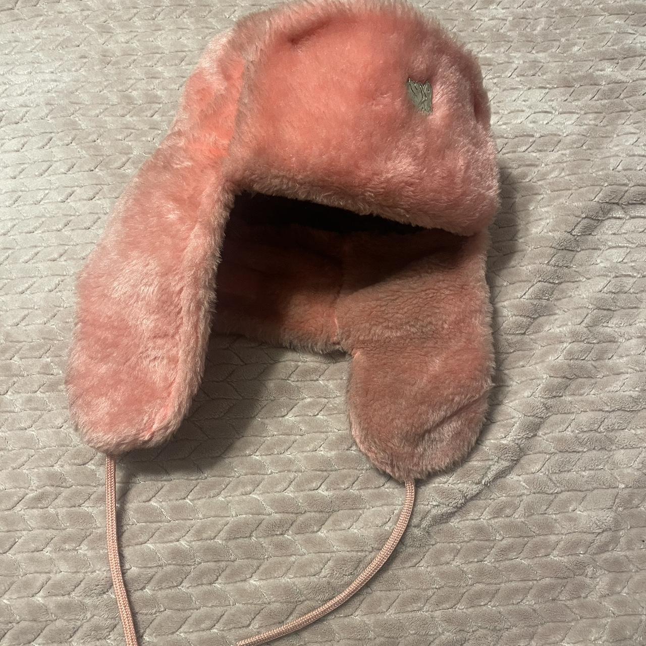 Lil Peep Pink fuzzy Ushanka hat preloved wore... | Depop