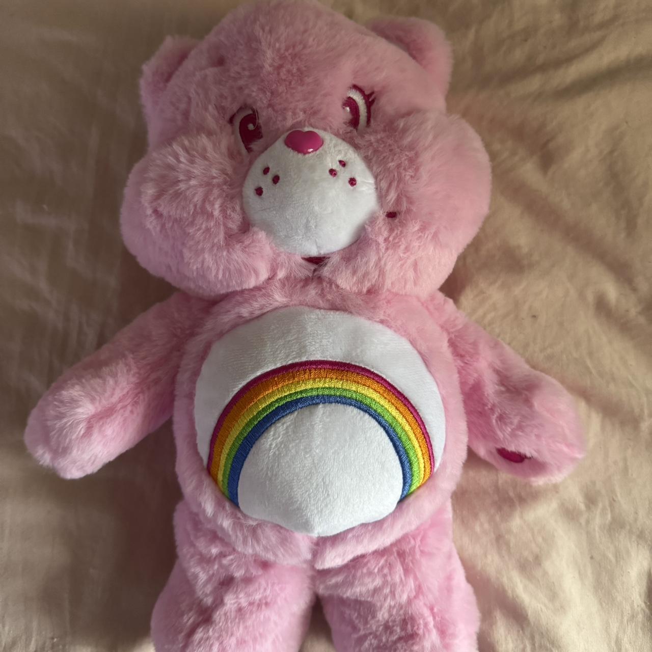 Pink Care Bears plush #kidcore | Depop