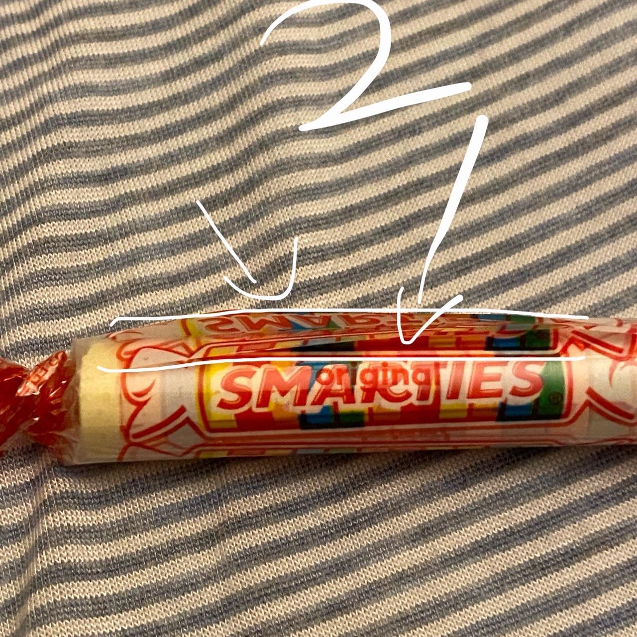 smarties super rare double wrapper, i found it in... - Depop