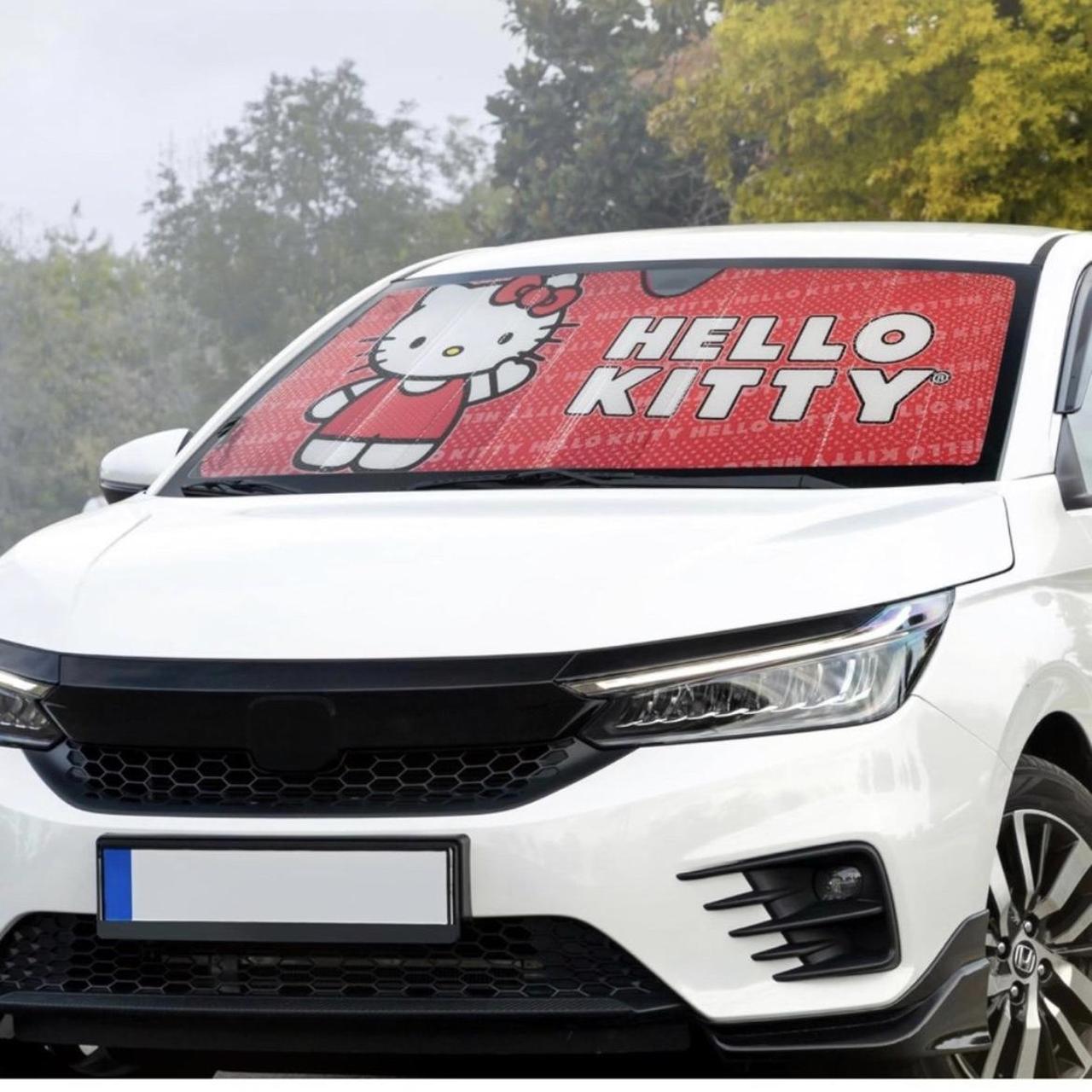 Hello Kitty Sanrio Accordion Style Car Truck SUV... - Depop