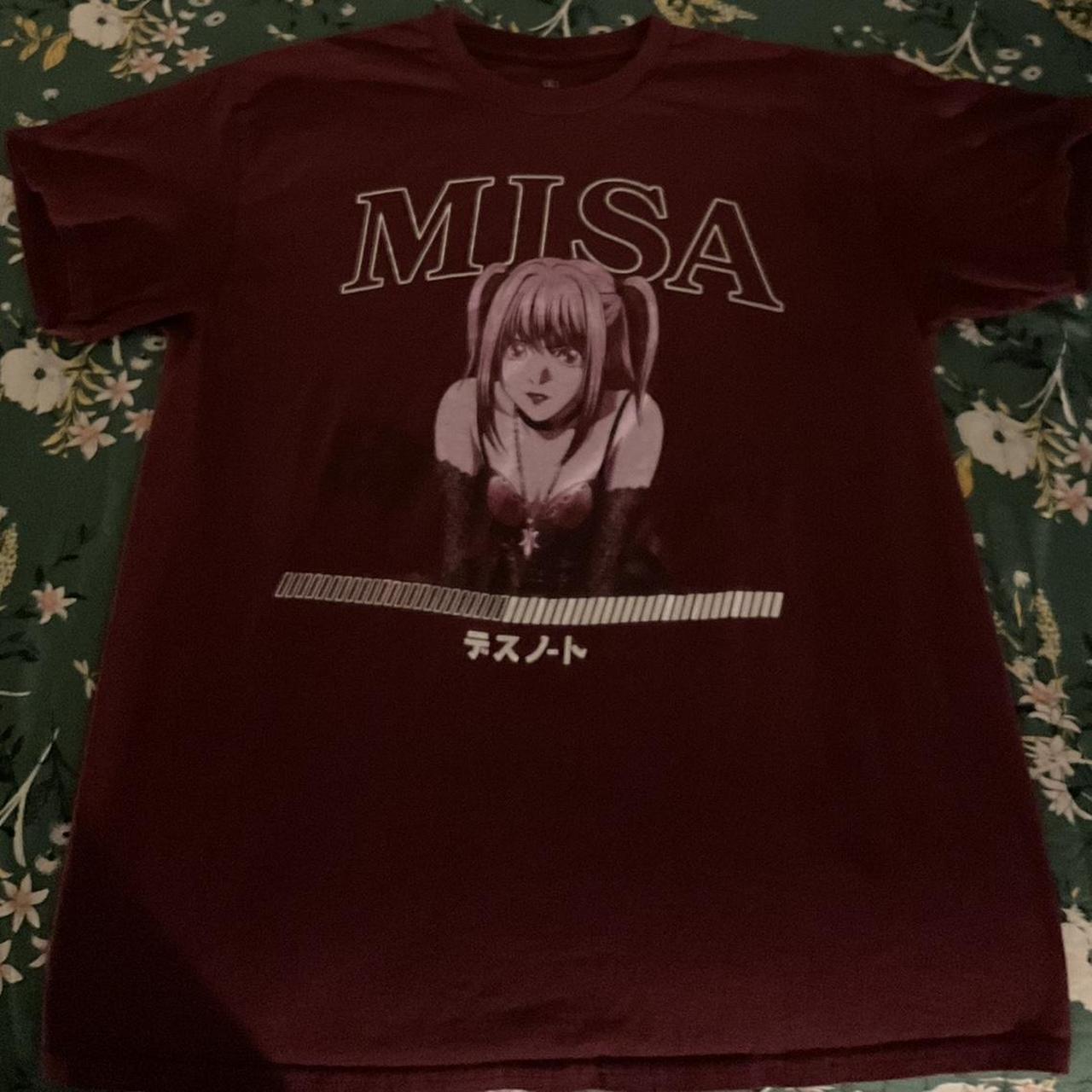 Death Note T-shirt Character: Misa Size: L - Depop