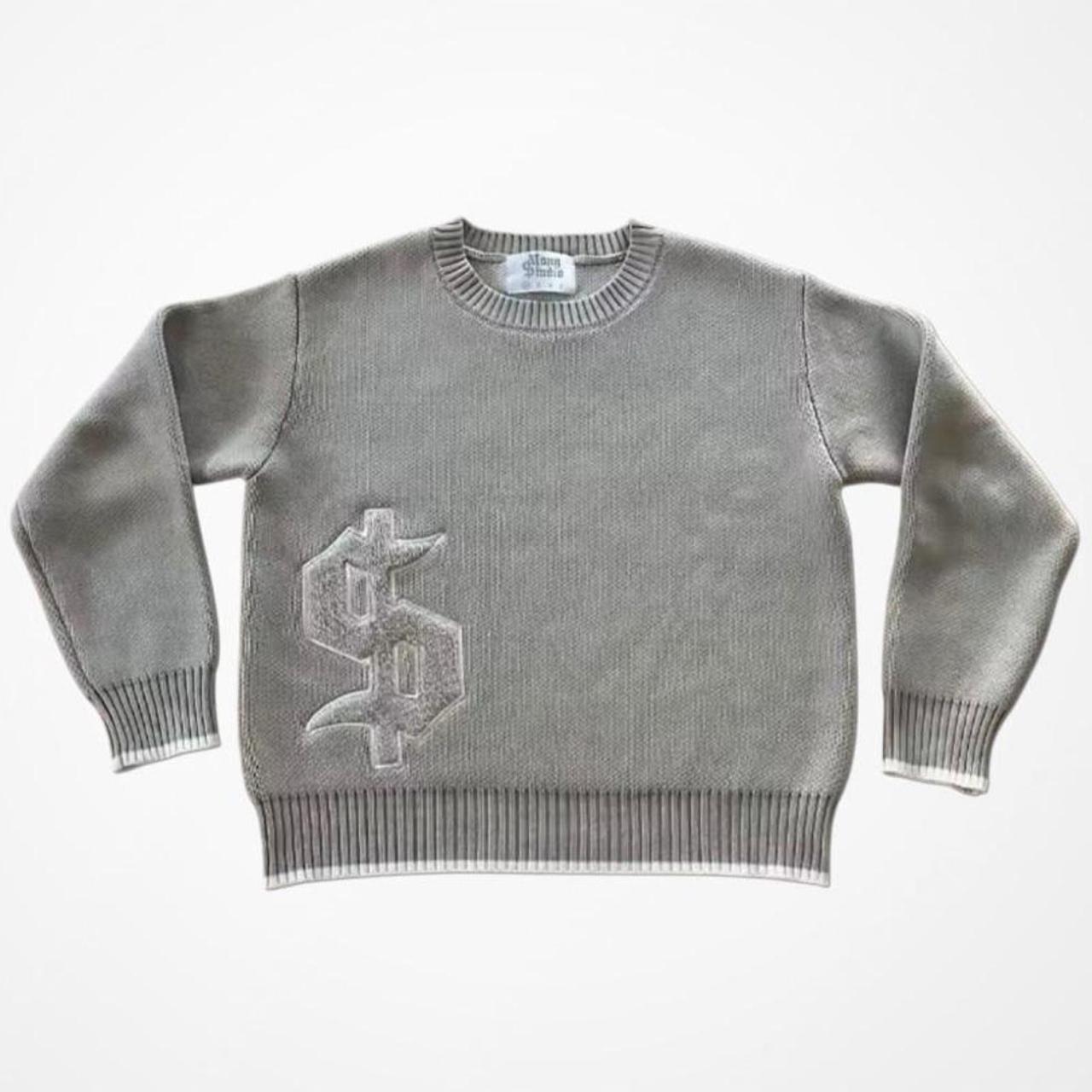 Grey money sweatshirt . Modern streetwear shirt for... | Depop