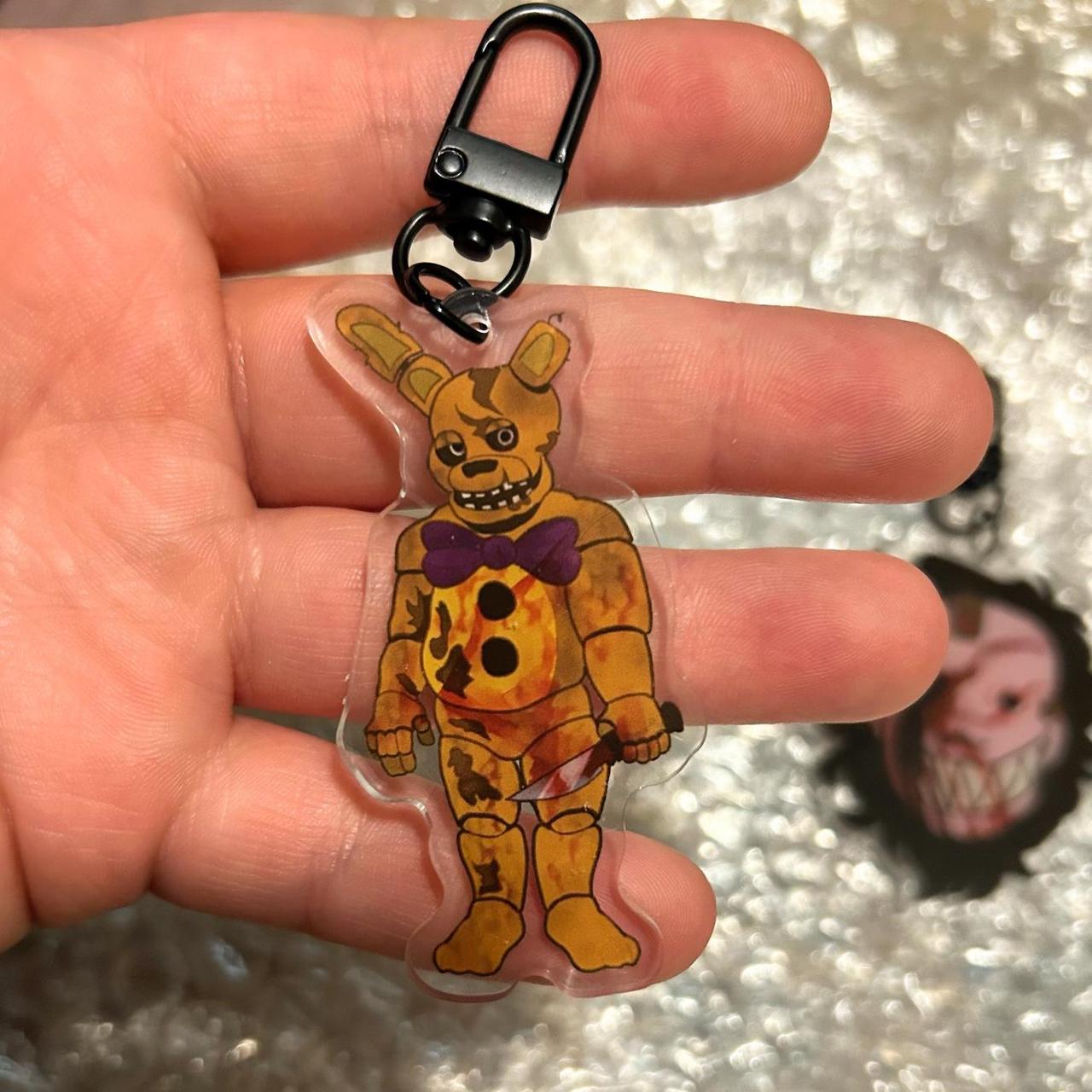 Spring trap (William Afton) keychain! - Depop