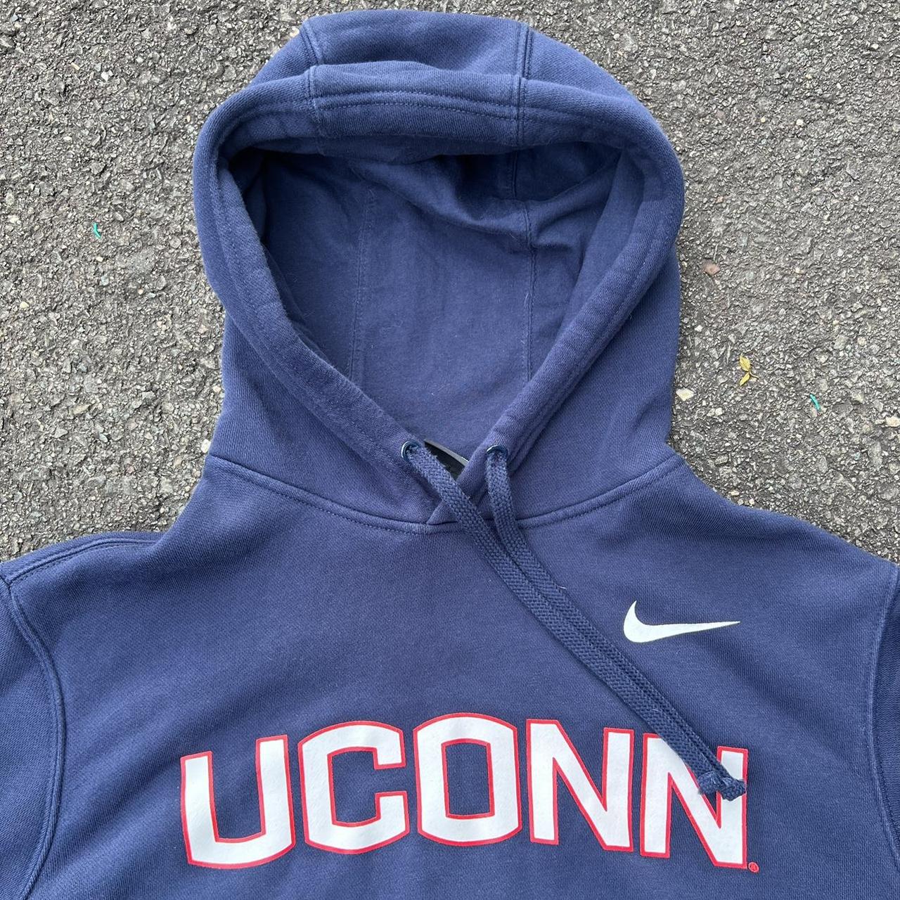 nice UConn Nike hoodie excellent condition size XL - Depop