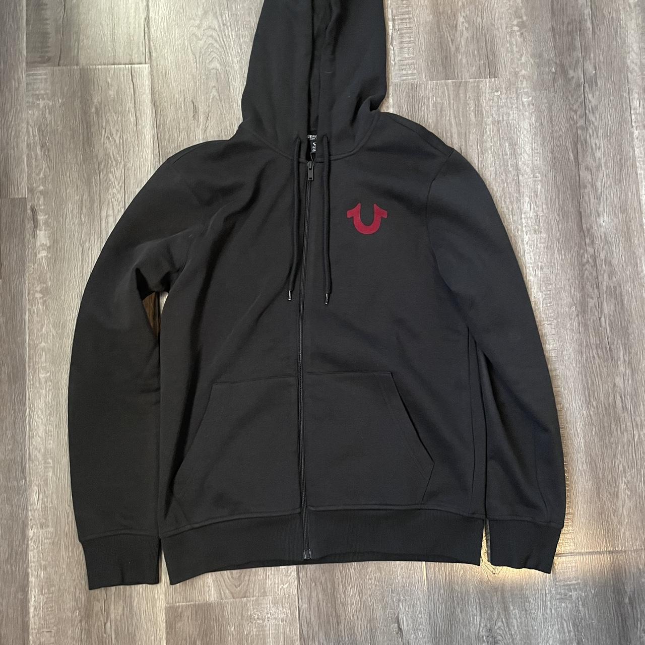 true religion zip-up size: XL worn: 1 - Depop