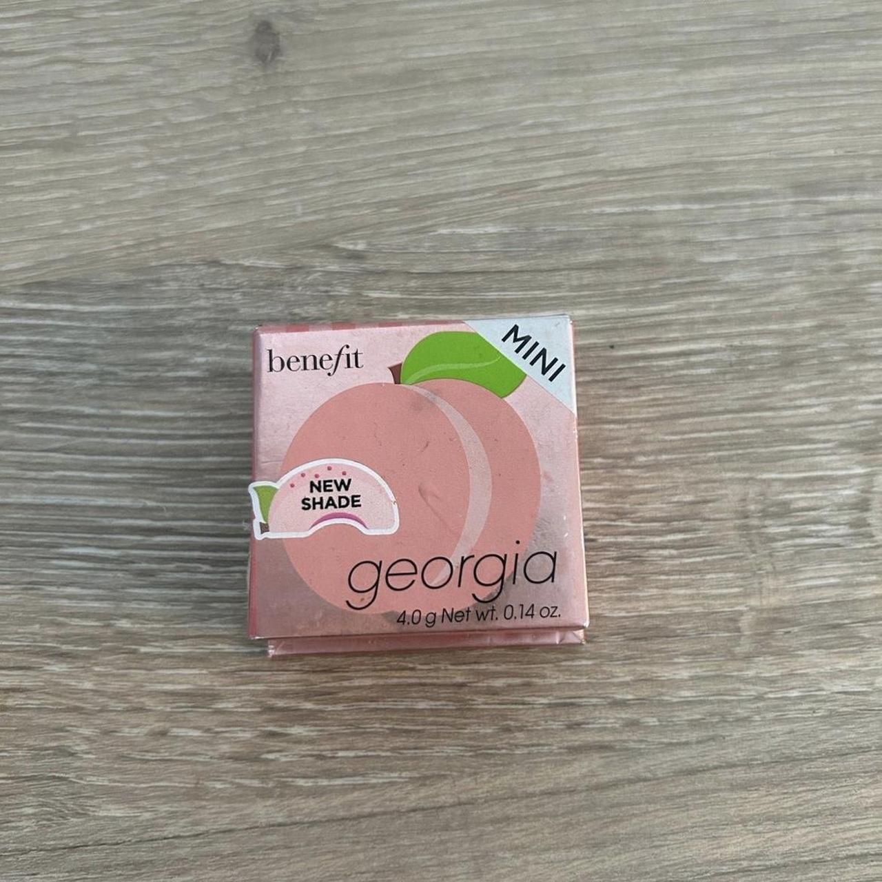 Benefit mini Georgia blush like new used once - Depop