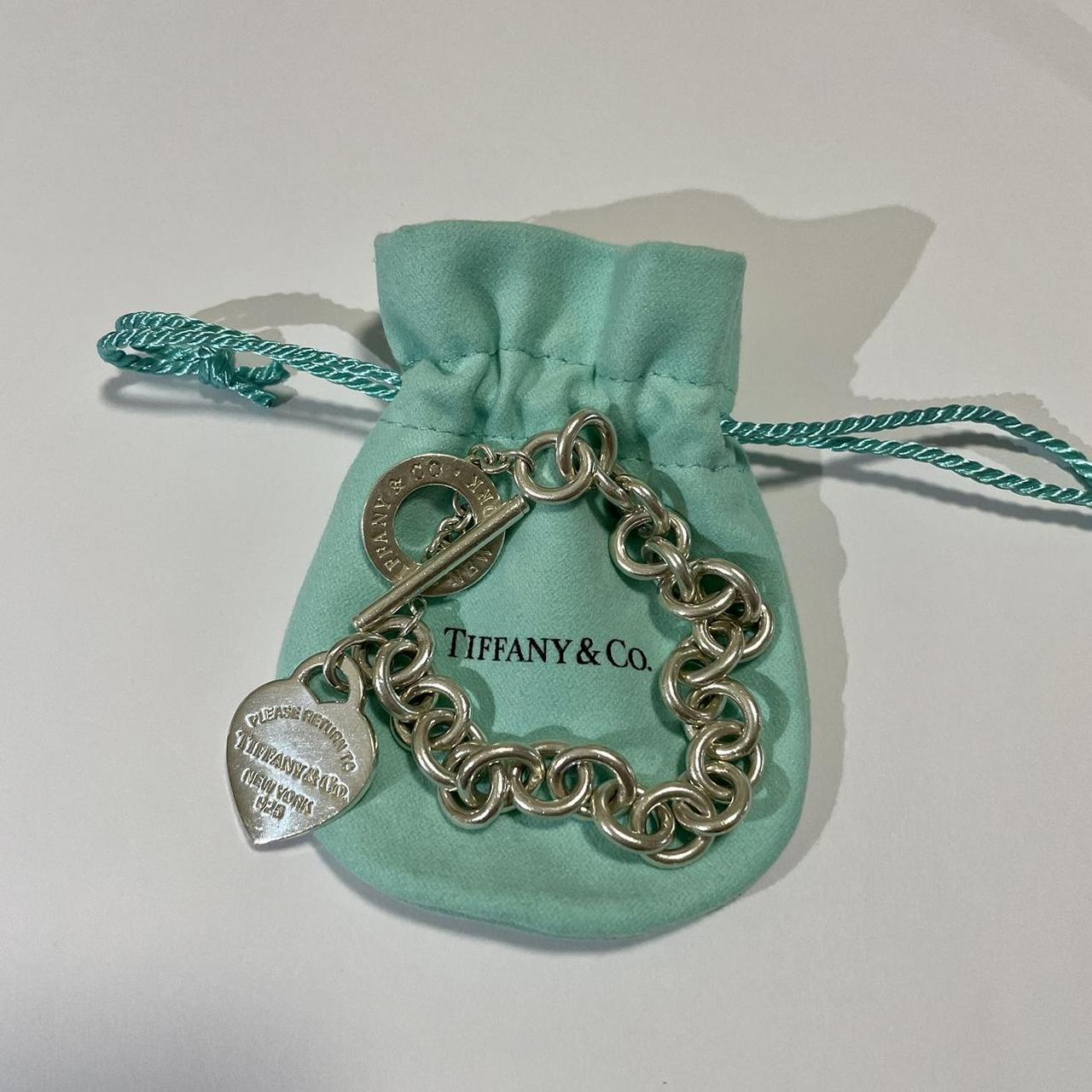 Authentic Return to Tiffany Heart Tag Toggle... - Depop