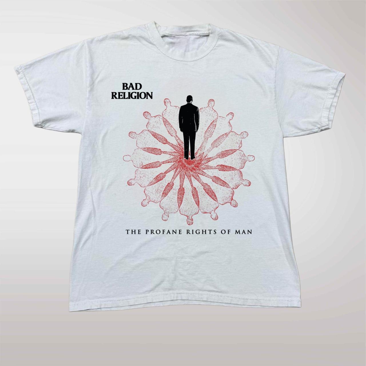 Bad Religion "The Profane Rights of Man" graphic tee... | Depop
