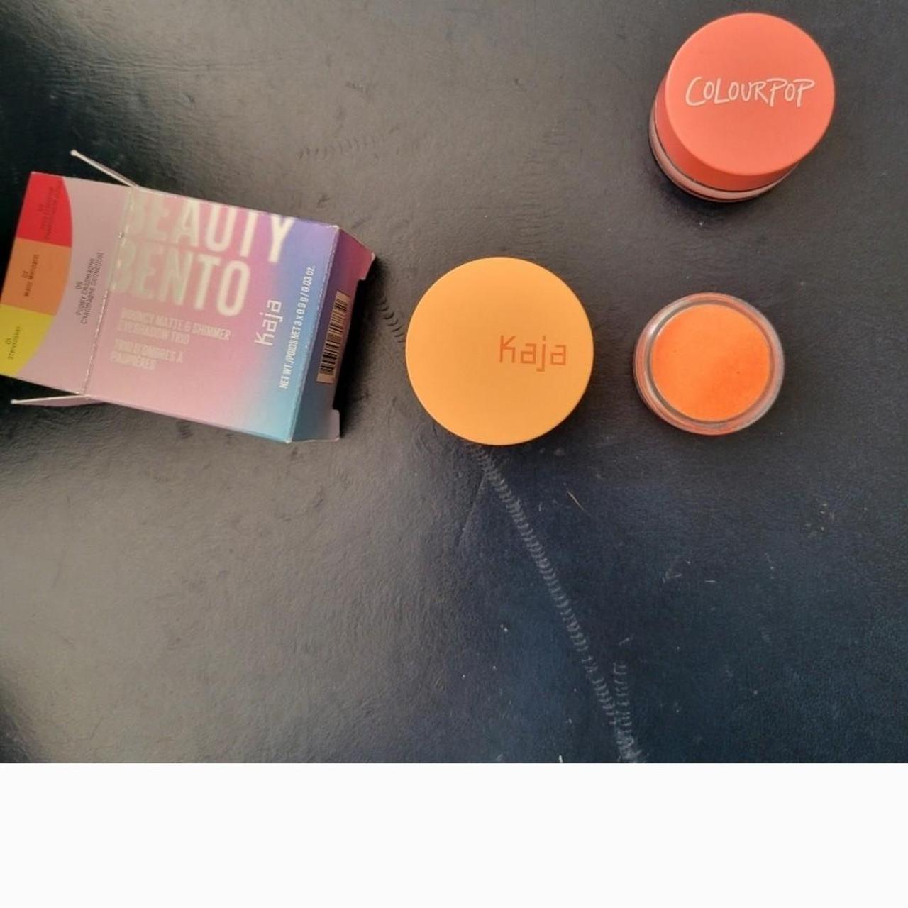 Small orange beauty bundle Kaja Beauty Bento Stack... - Depop
