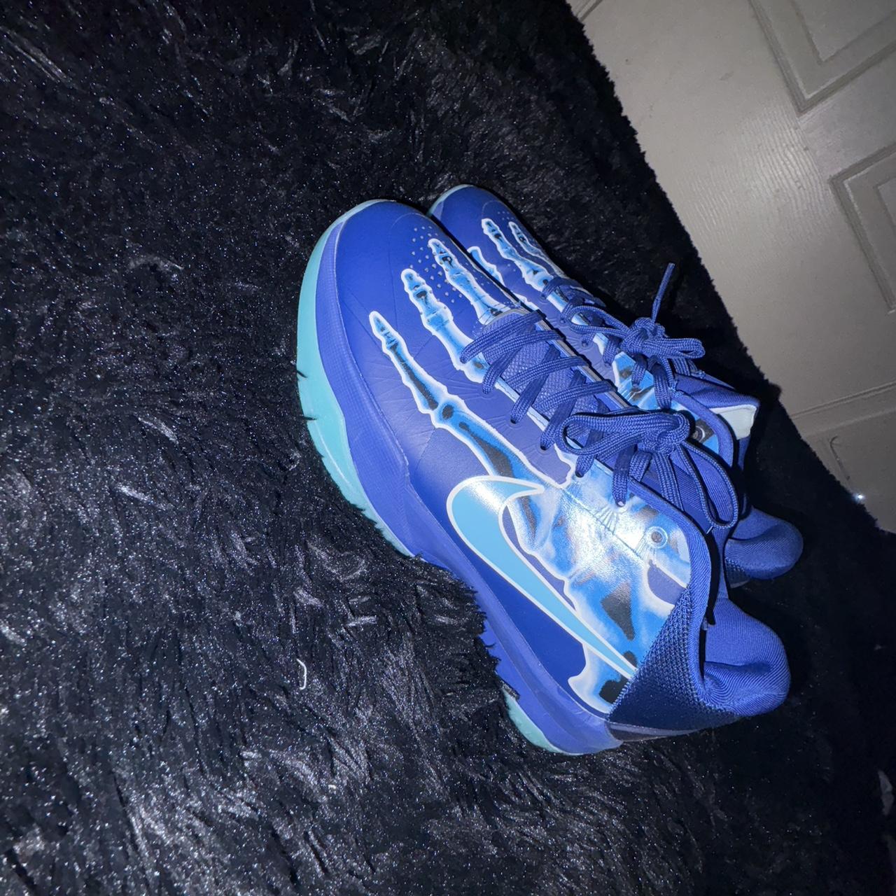 Nike Kobe 5 Protro "Skeleton" blue trainers #basketball | Depop