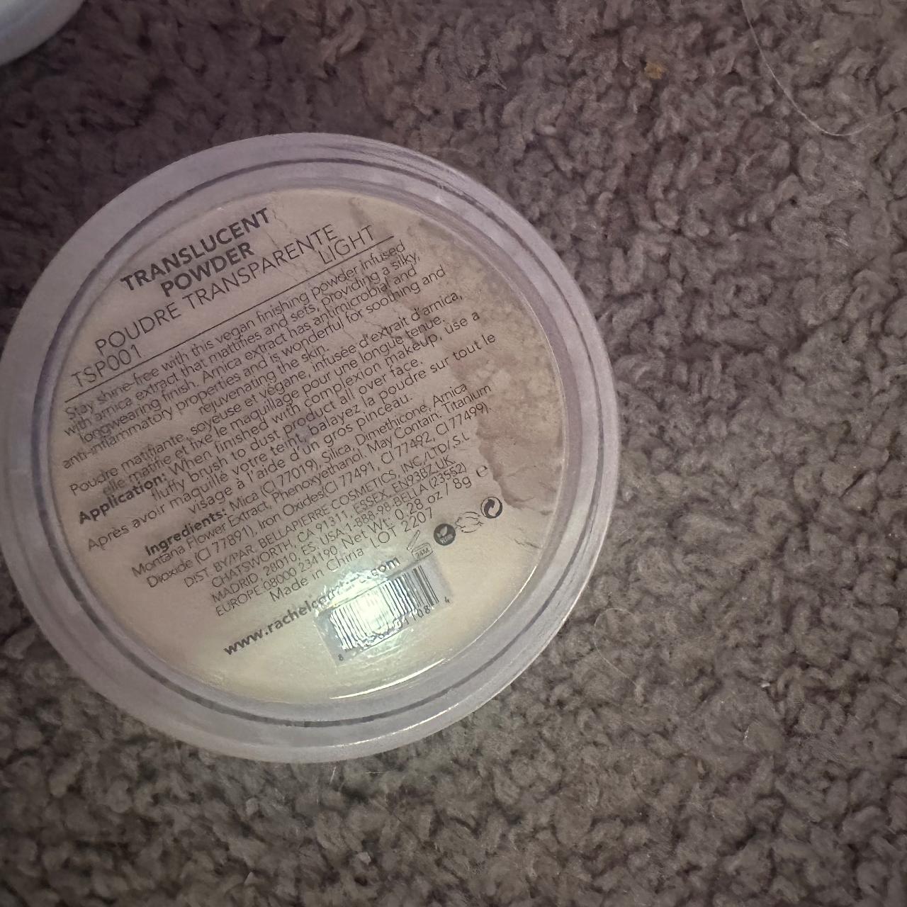 Rachel Couture Transparent Setting Powder. - Depop