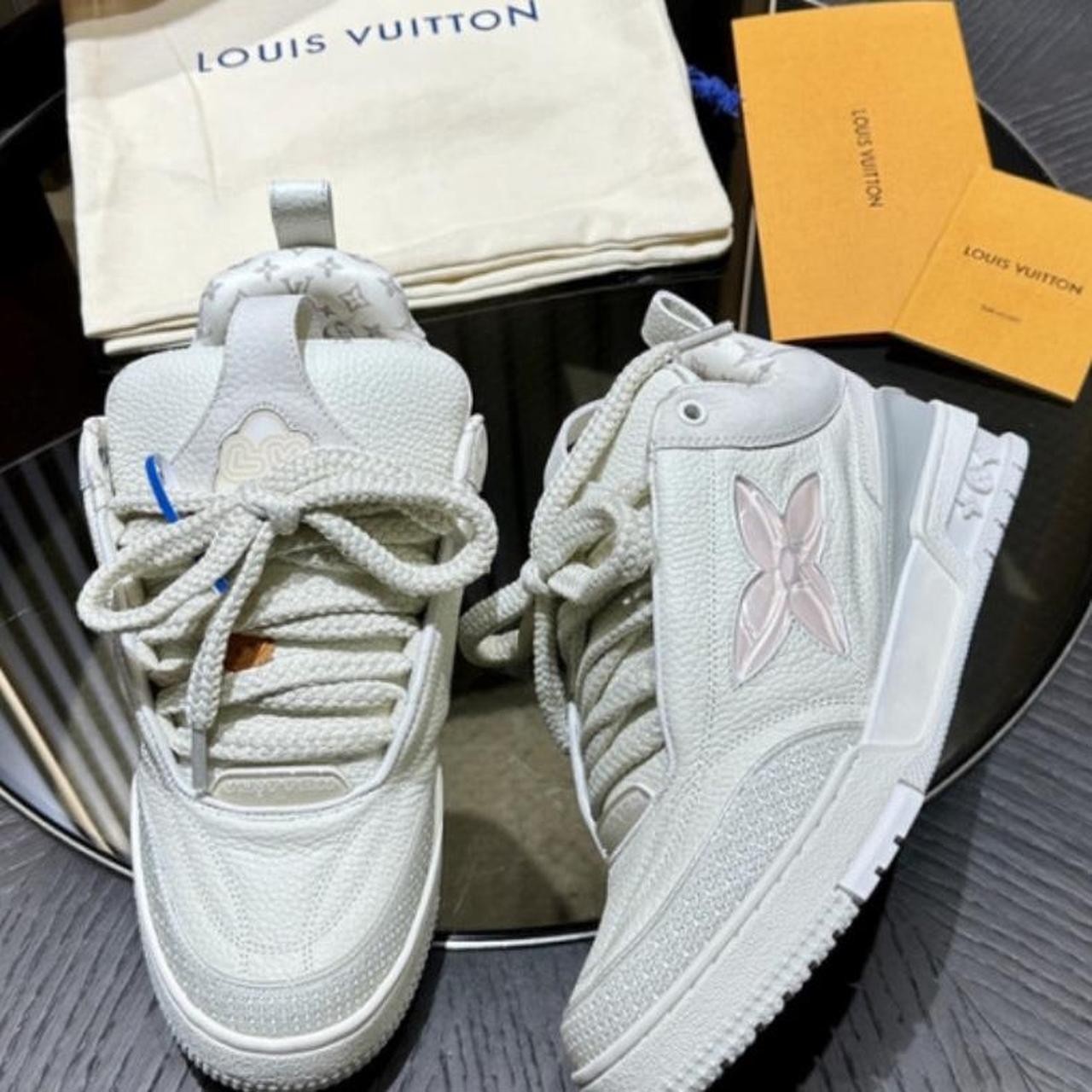 lv skates cream color way | Depop