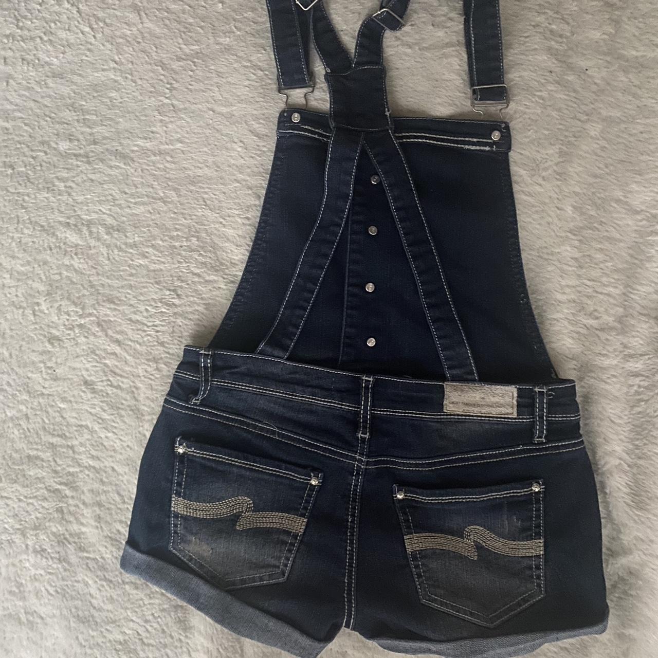 short overalls thrifted - Depop