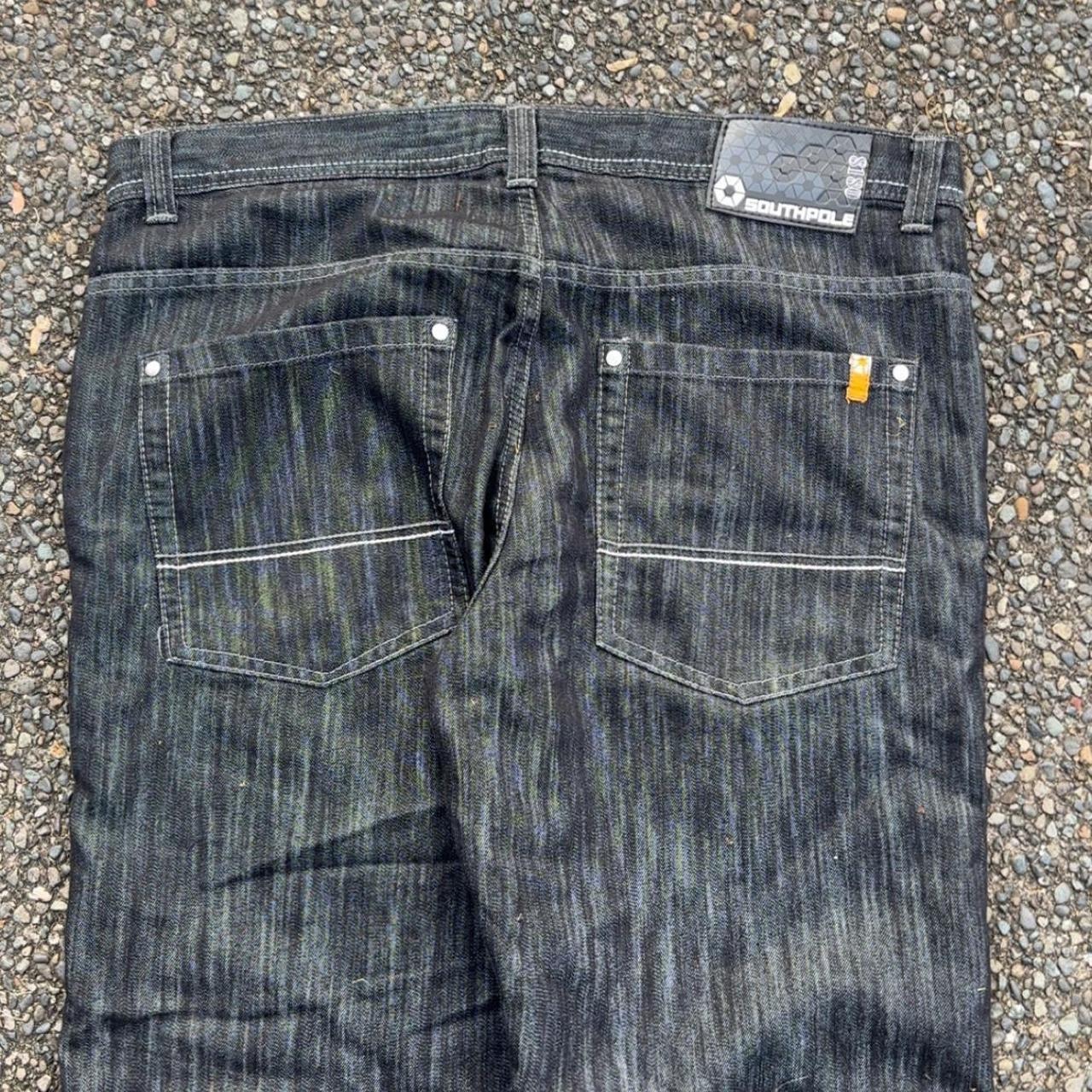 🚨CRAZY Y2K SOUTH POLE 🚨YELLOW TABS super cool print... | Depop