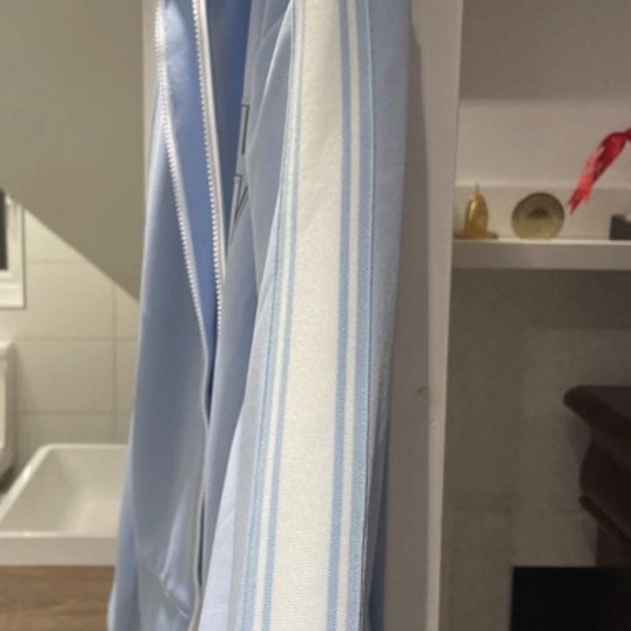 Yelir baby blue jacket - Depop