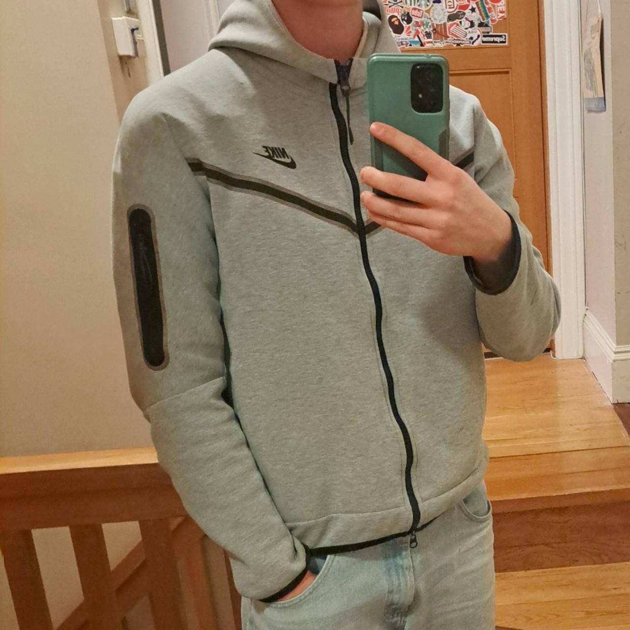 Grey nike tech fleece, 3rd generation, men's... | Depop