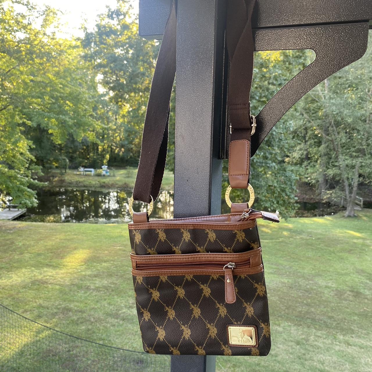 U.S. Ralph Lauren Polo Assassin Brown and Tan... - Depop