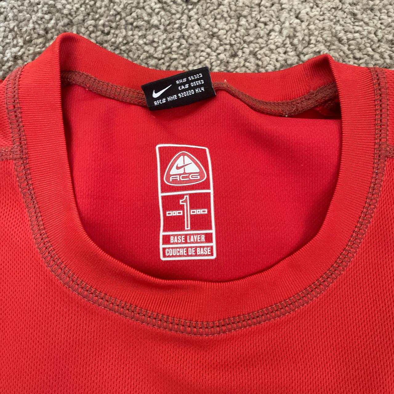 XL Nike ACG custom one of one tee shirt Be the... - Depop