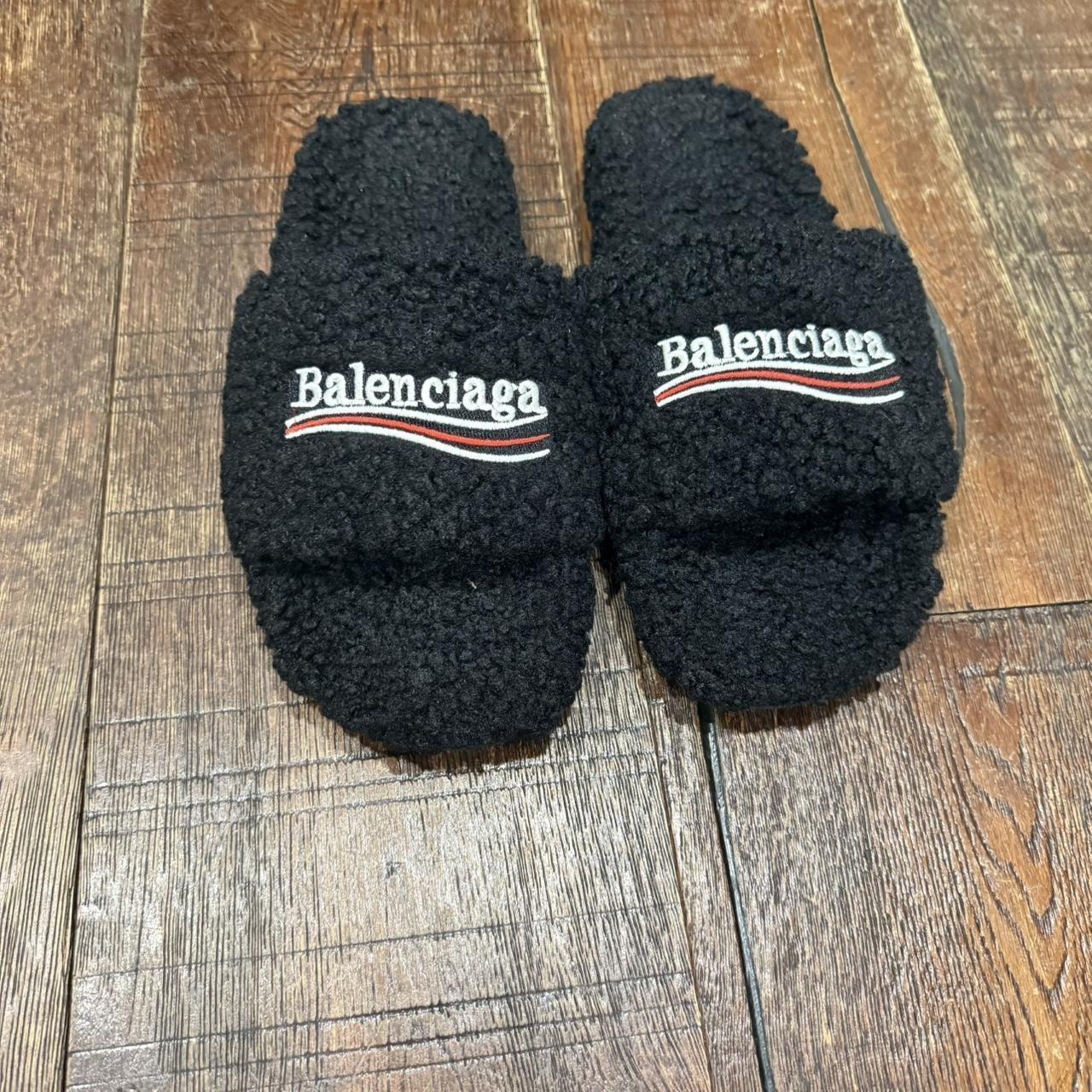 Balenci slides Ships same day Fits more like a 10-10.5 | Depop