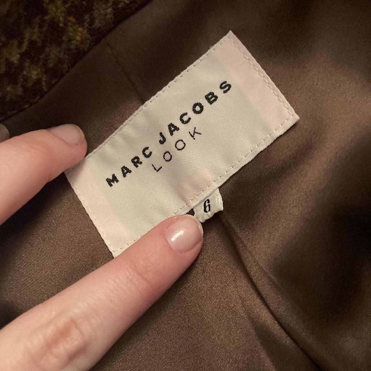 Marc jacobs look coat Marc jacobs line made... - Depop