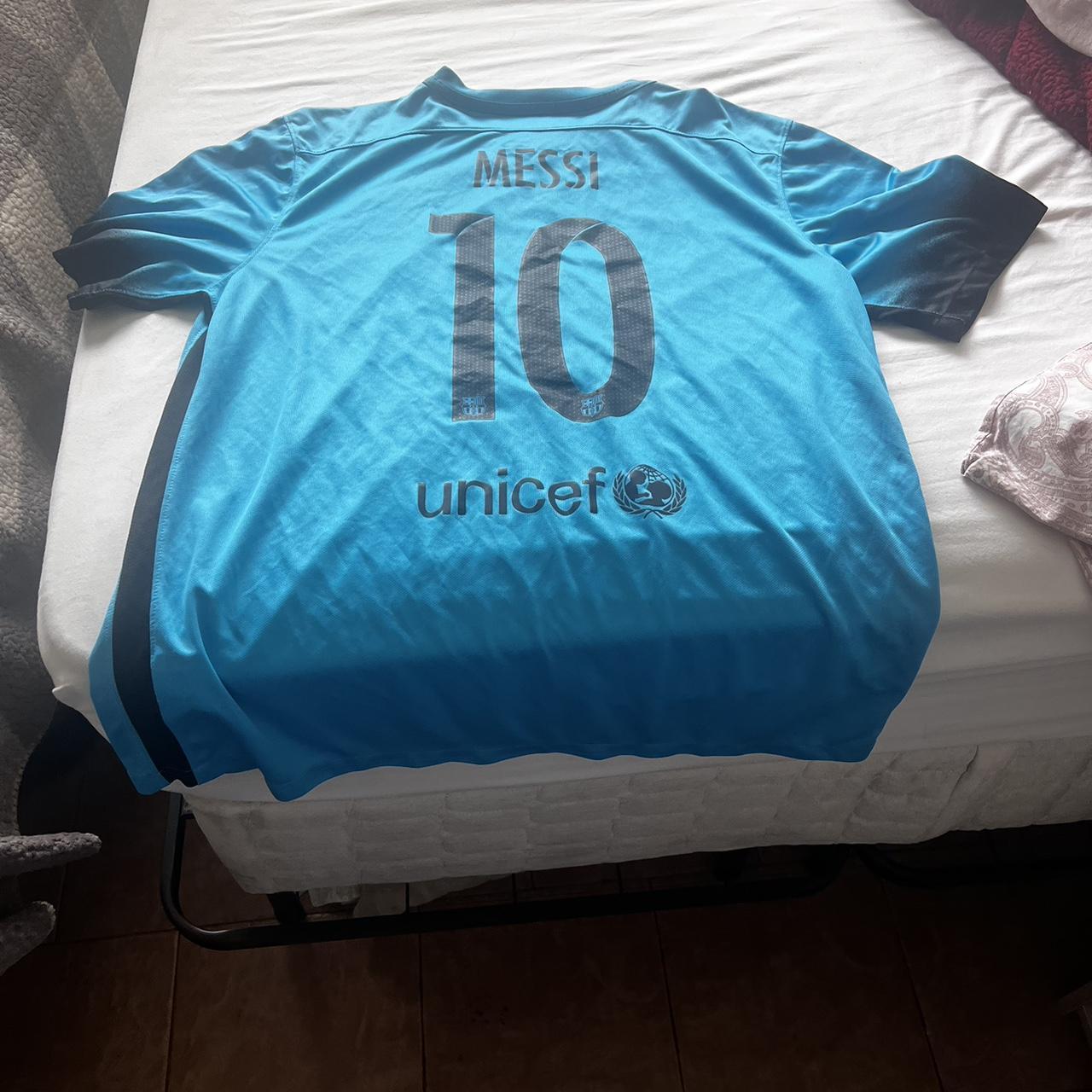 FC Barcelona 2015/2016 messi jersey - Depop