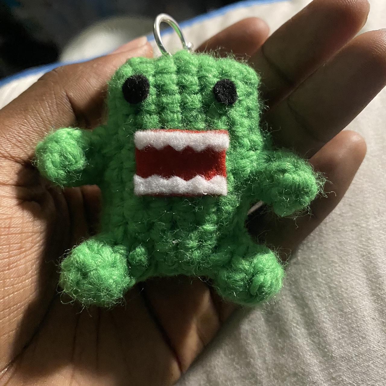 Domo Kun crochet keychains!!🤓 Handmade Super... - Depop