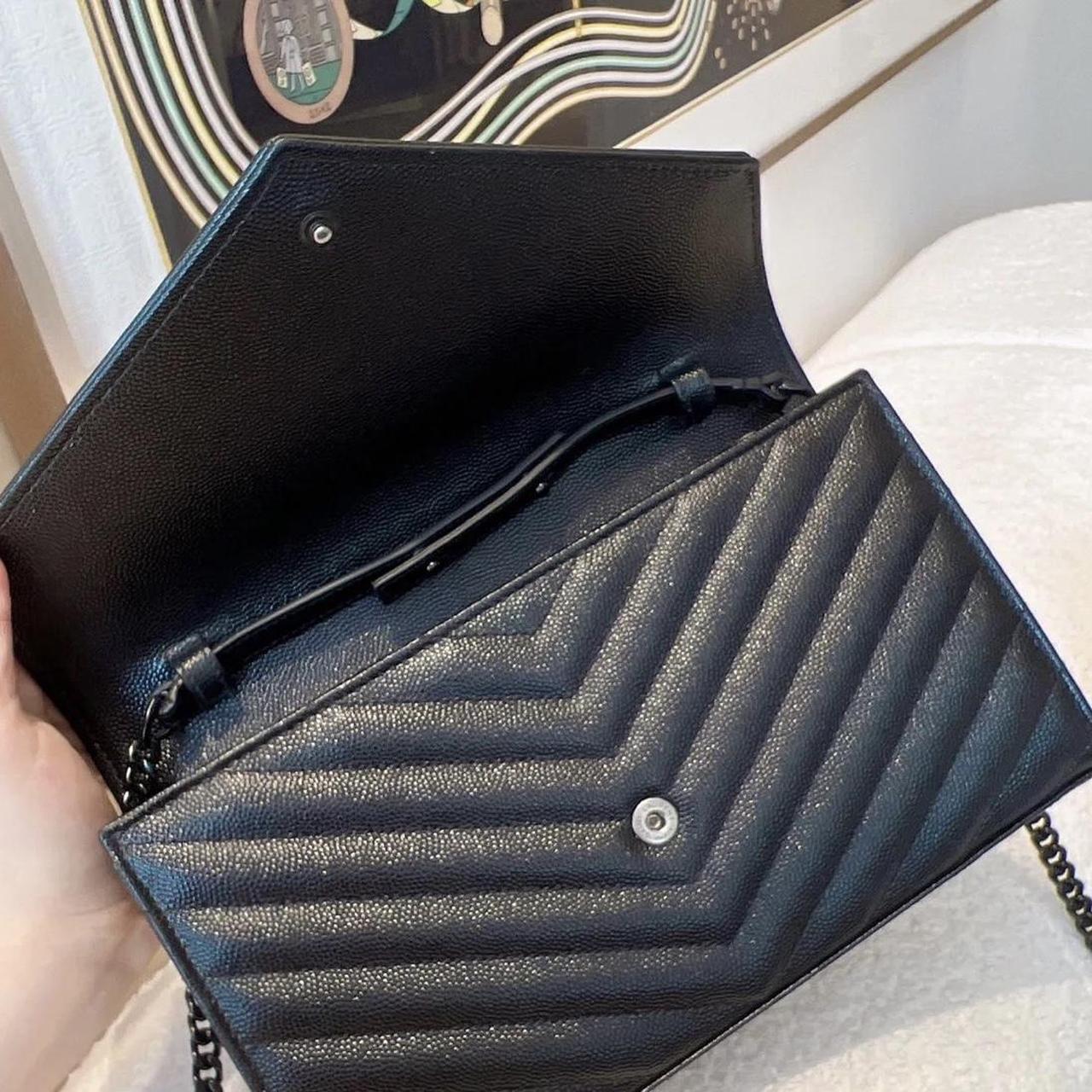 SAINT LAURENT YSL CASSANDRE LEATHER BAG - Depop