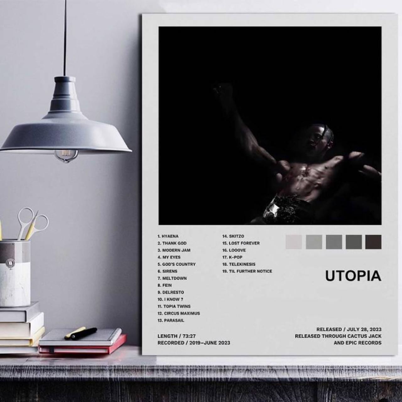 Album Cover Poster "Utopia" - Depop