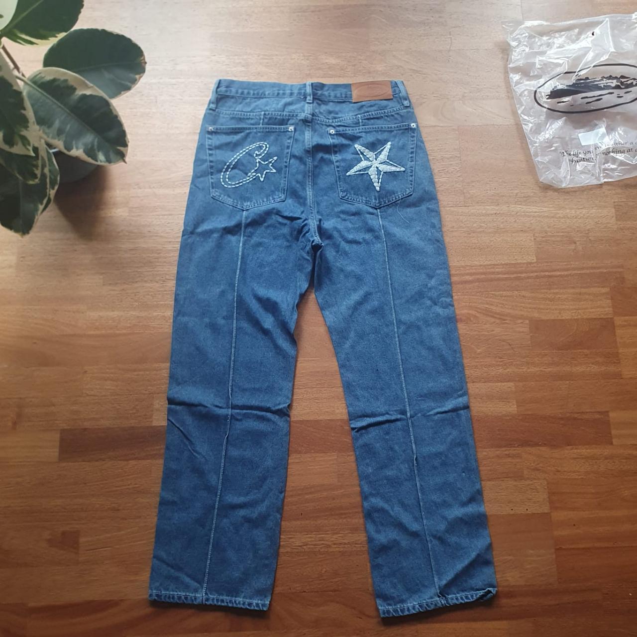 Corteiz Jeans loose fit The product may have minor... - Depop