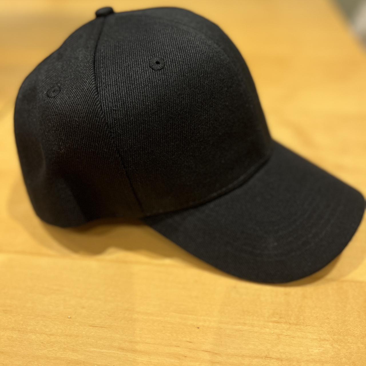 Brand new, unisex, plain black hat. Adjustable.... - Depop
