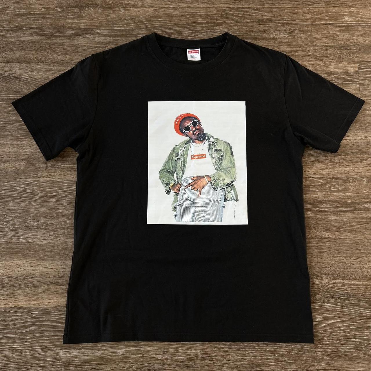 Supreme Andre 3000 tee size XL. Worn 1x in great... - Depop