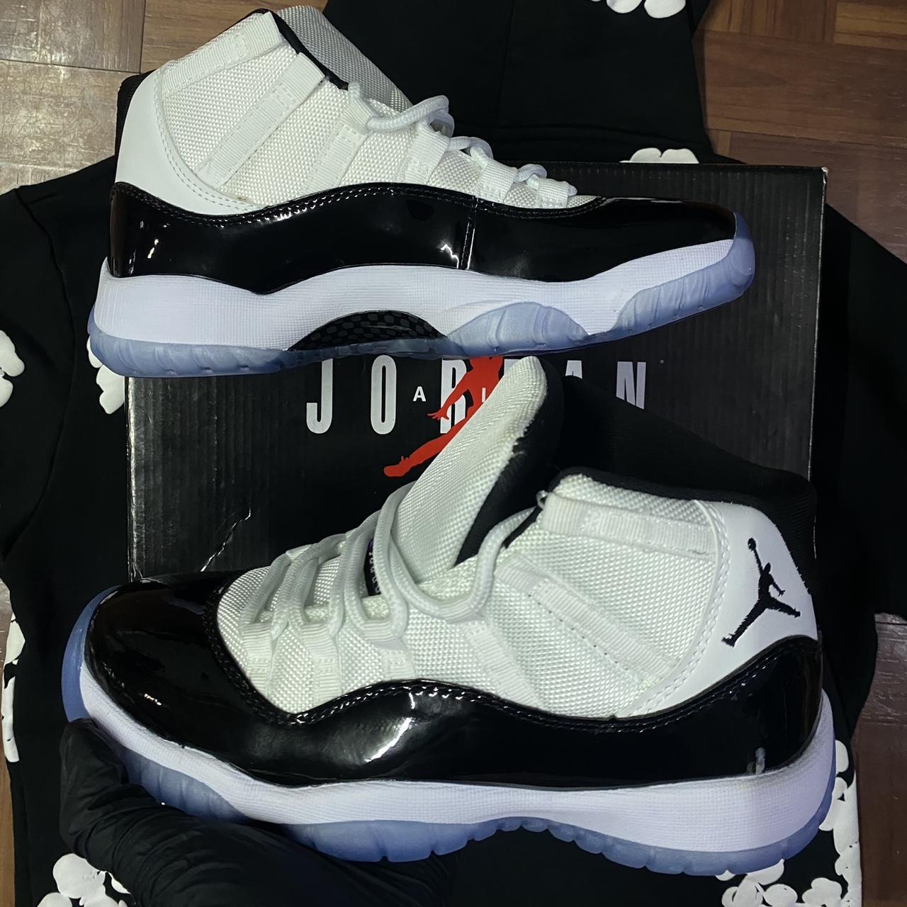 Jordan 11 Concords ‘Black & White’ Brand New With... | Depop