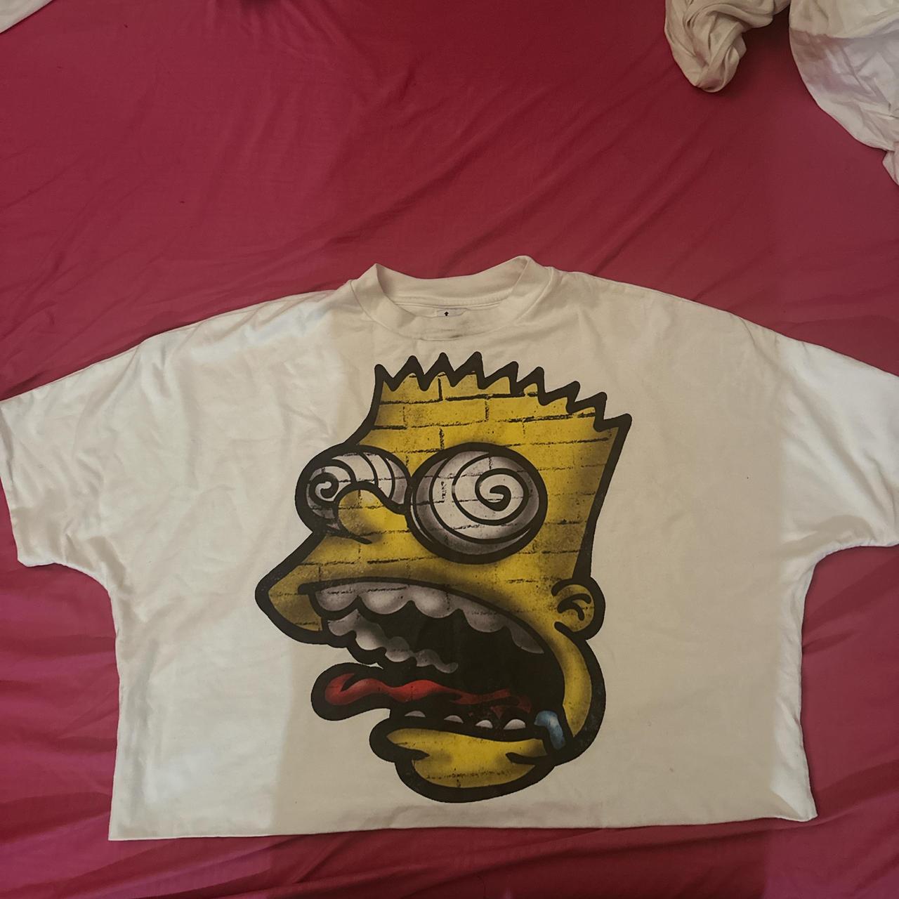 Yellow bart Simpson shirt | Depop