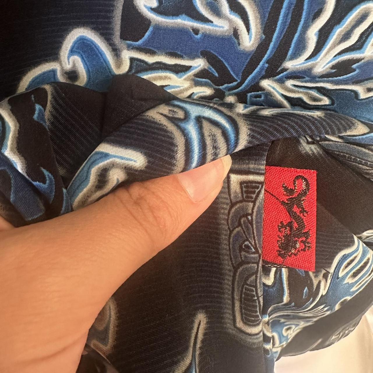 Pineapple Connection 2000s Button Up Large Size... - Depop