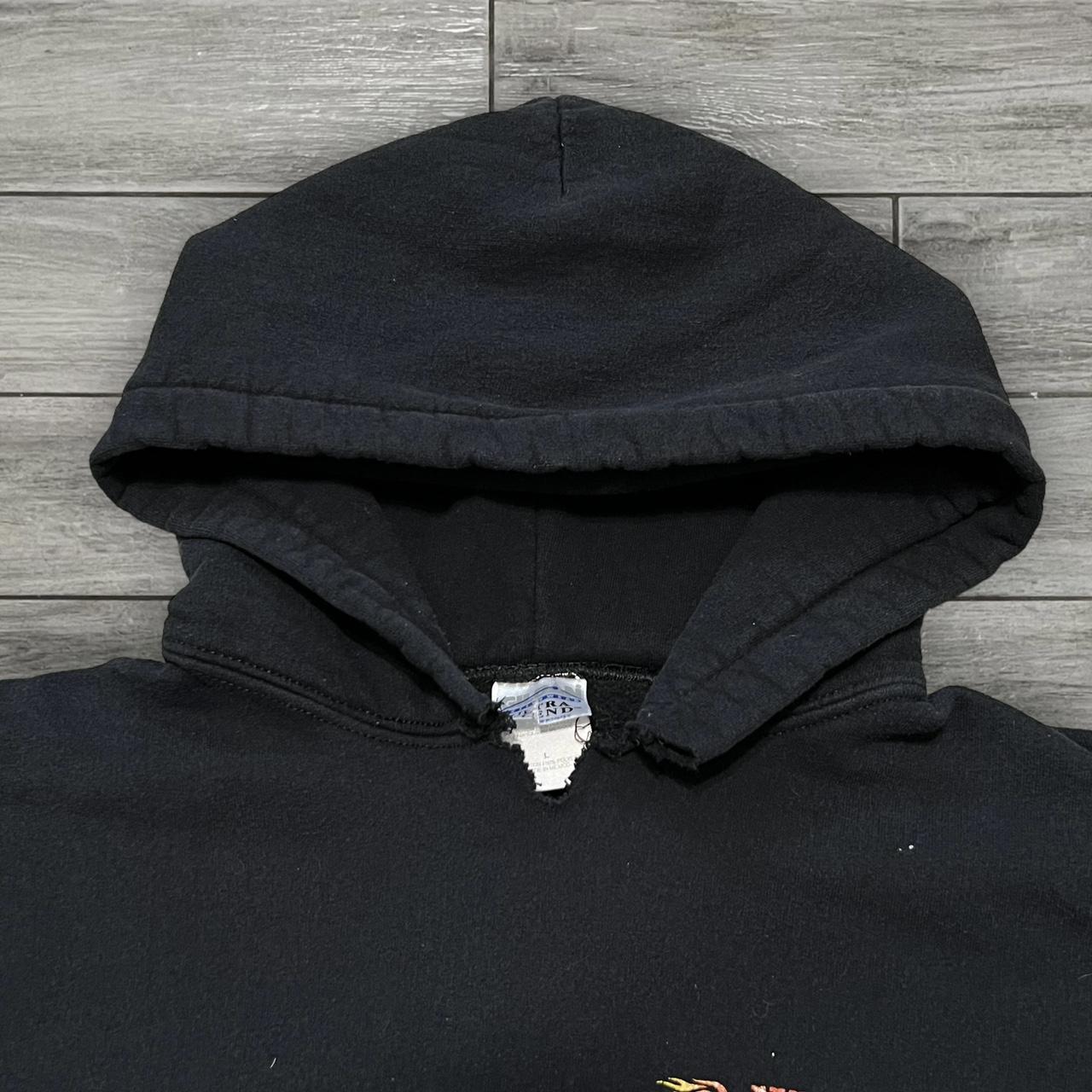 Vintage Y2K/2000s Goth Style Nic’s Bar & Grill Flame... - Depop