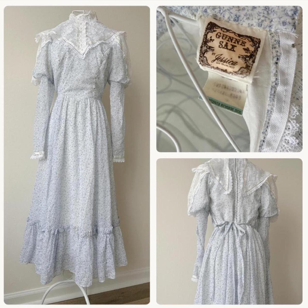 NEED GONE!! gunne sax prairie dress with leg o... - Depop