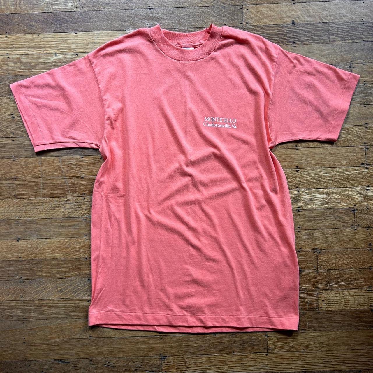 Vintage Monticello Thomas Jefferson house graphic... - Depop