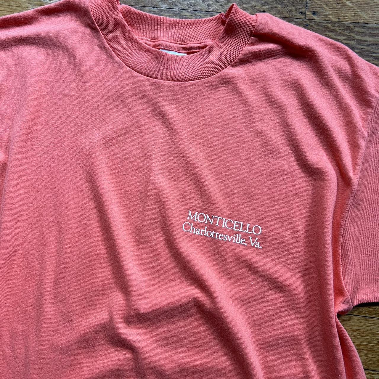 Vintage Monticello Thomas Jefferson house graphic... - Depop