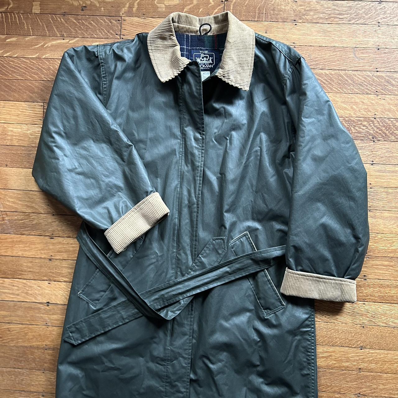 Vintage Woolrich woman’s rain jacket size small... - Depop