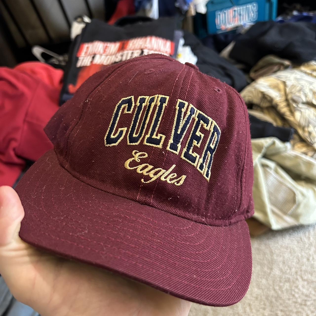 Vintage Culver academy eagles SnapBack hat - Depop