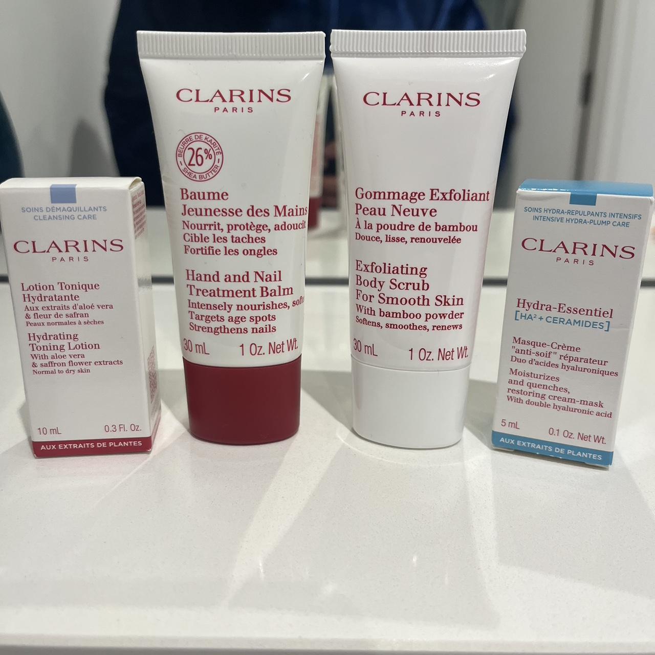 Clarins bundle Hydrating toning lotion Hand & Nail... - Depop