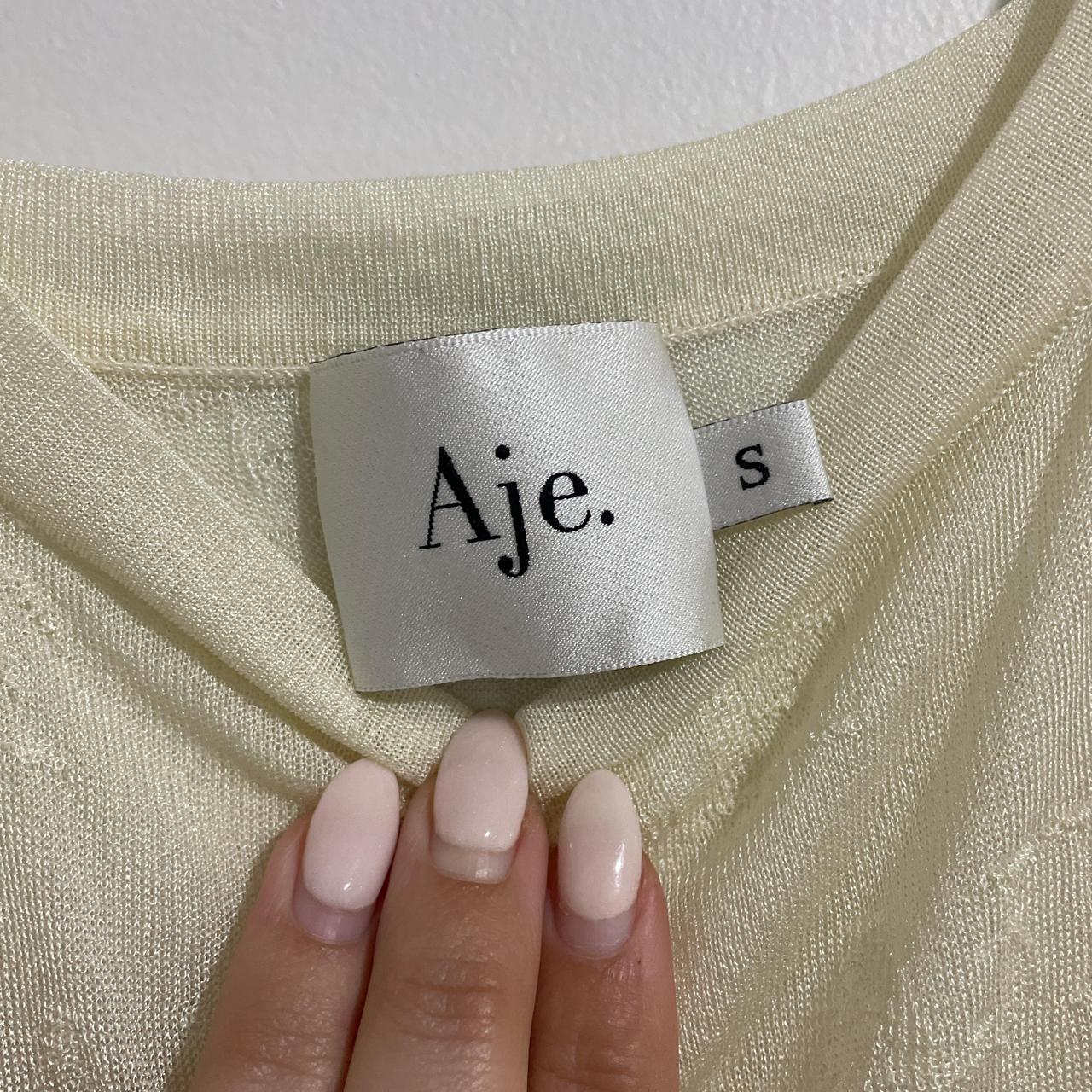 Aje Logo Singlet - Size S - Depop