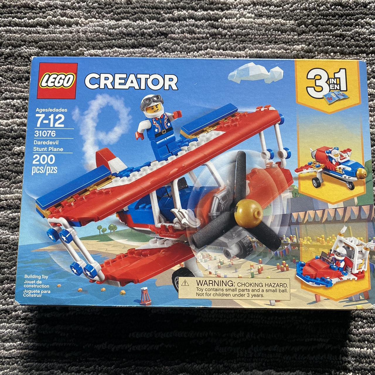 LEGO CREATOR 3-in-1 31076 Daredevil Stunt Plane -... - Depop