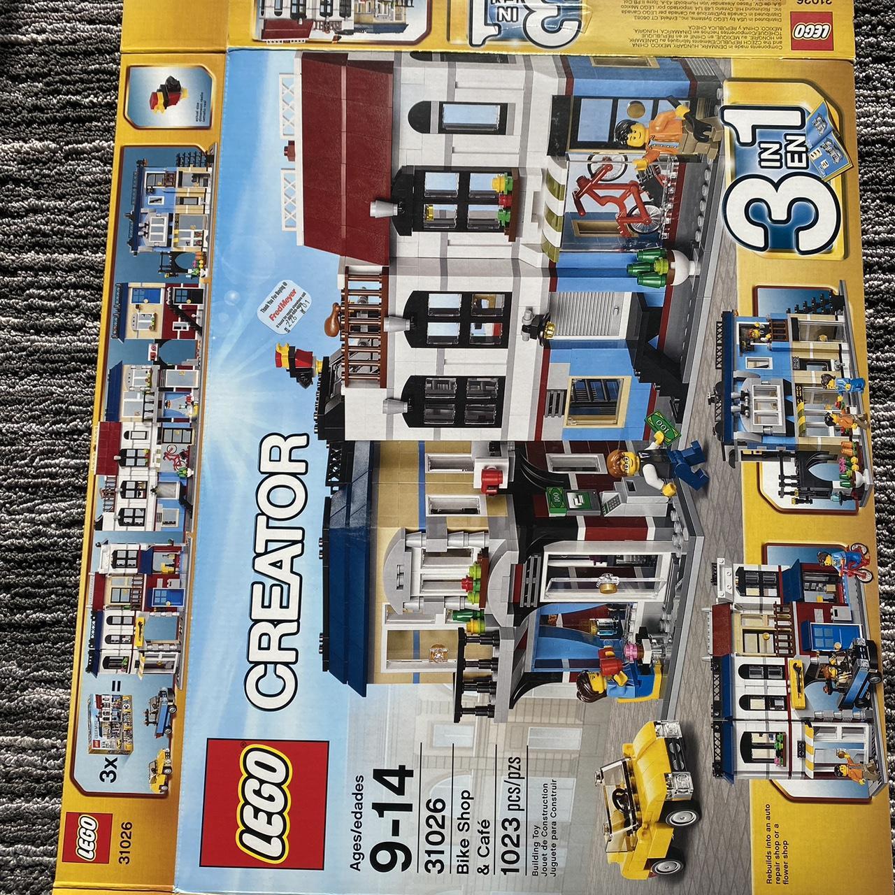 Lego 31026 CREATOR: Bike Shop & Cafe 100% Complete... - Depop