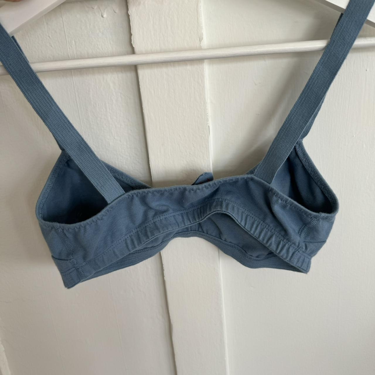 Pansy Bra Azul Blue size small retired colorway... - Depop