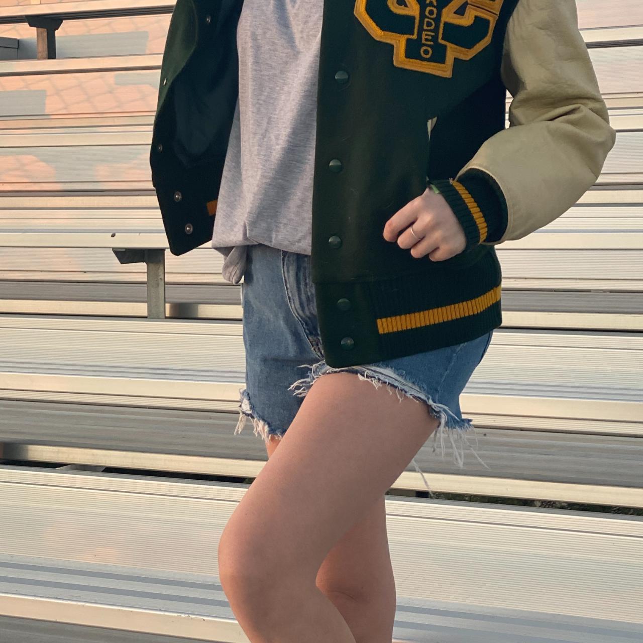 "colt" vintage rodeo varsity letterman jacket; FNL... - Depop