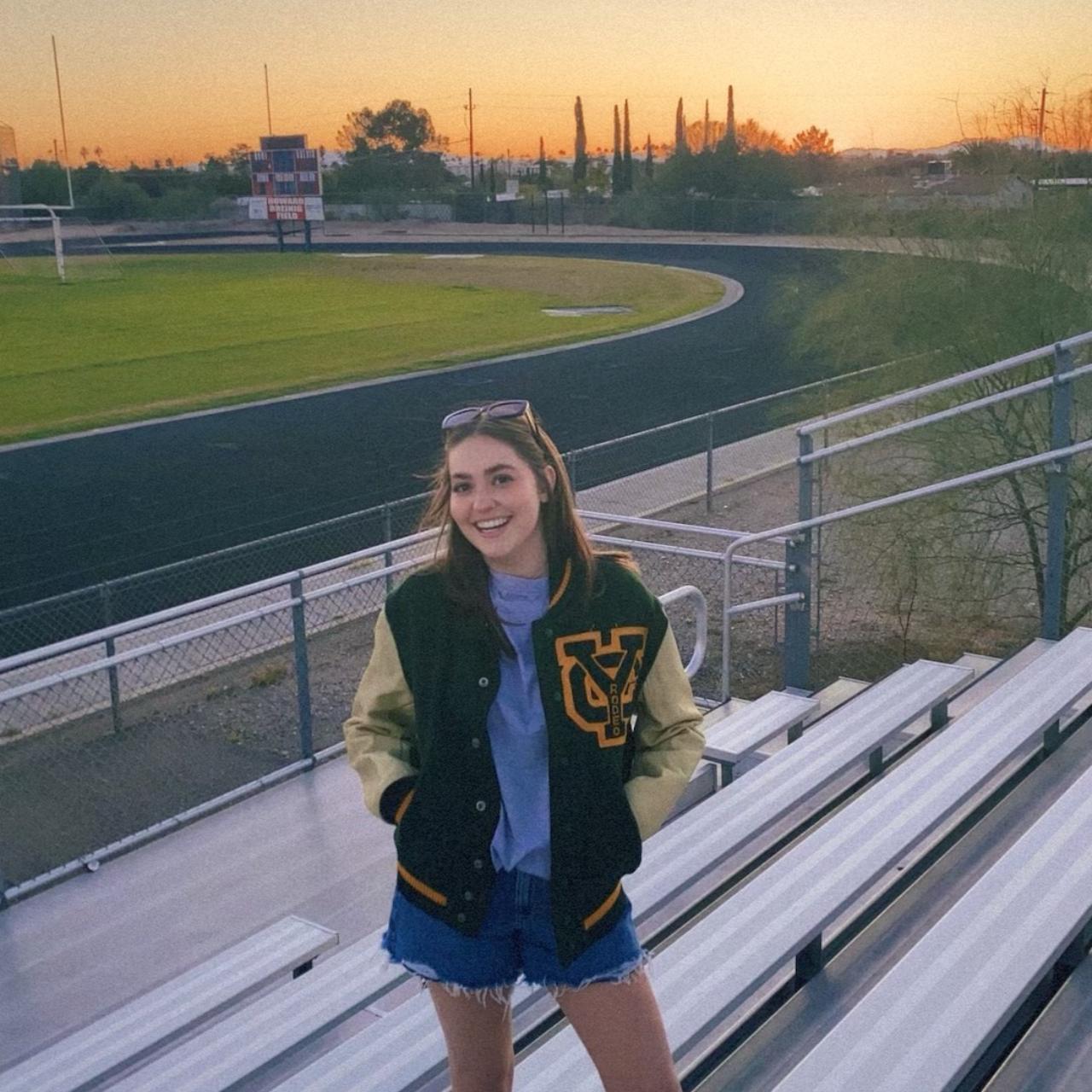 "colt" vintage rodeo varsity letterman jacket; FNL... - Depop