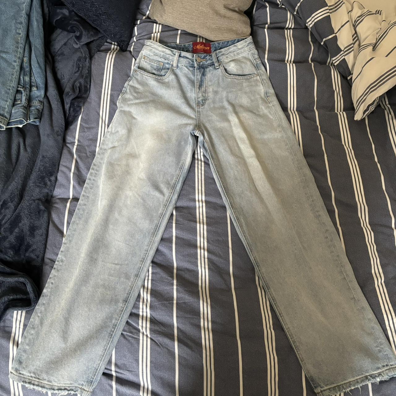 Mutimer wide-leg jeans Waist 28 Immaculate... - Depop