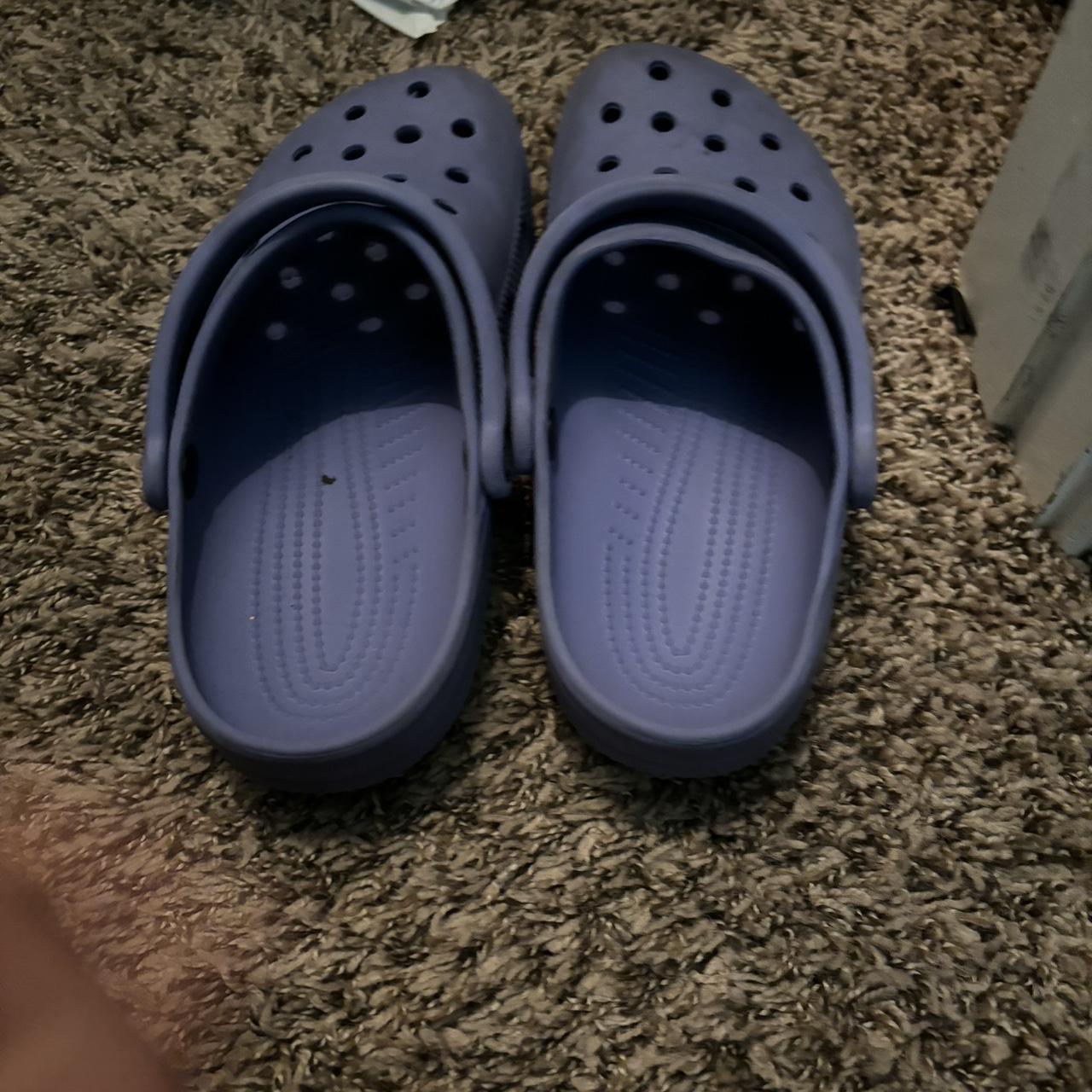 purple Crocs - Depop